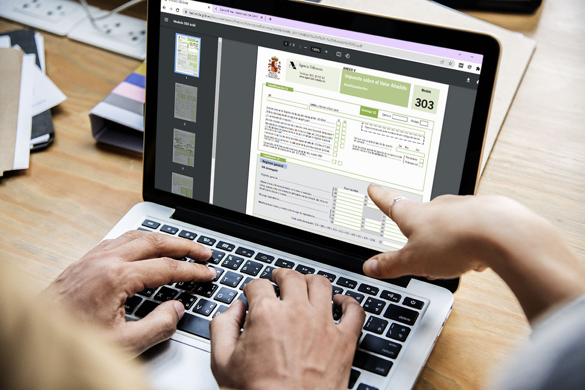Modelo 303 de Hacienda: Cuándo y cómo rellenarlo. Descarga PDF