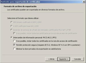 Como exportar y descargar el certificado digital | Camerfirma